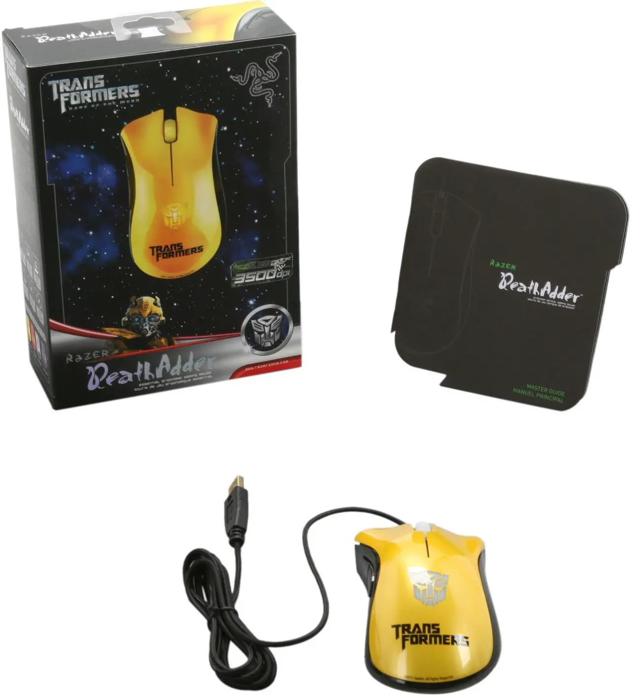 RAZER DeathAdder - Transformers 3 Collectors Edition - Bumblebee RZ01 ...