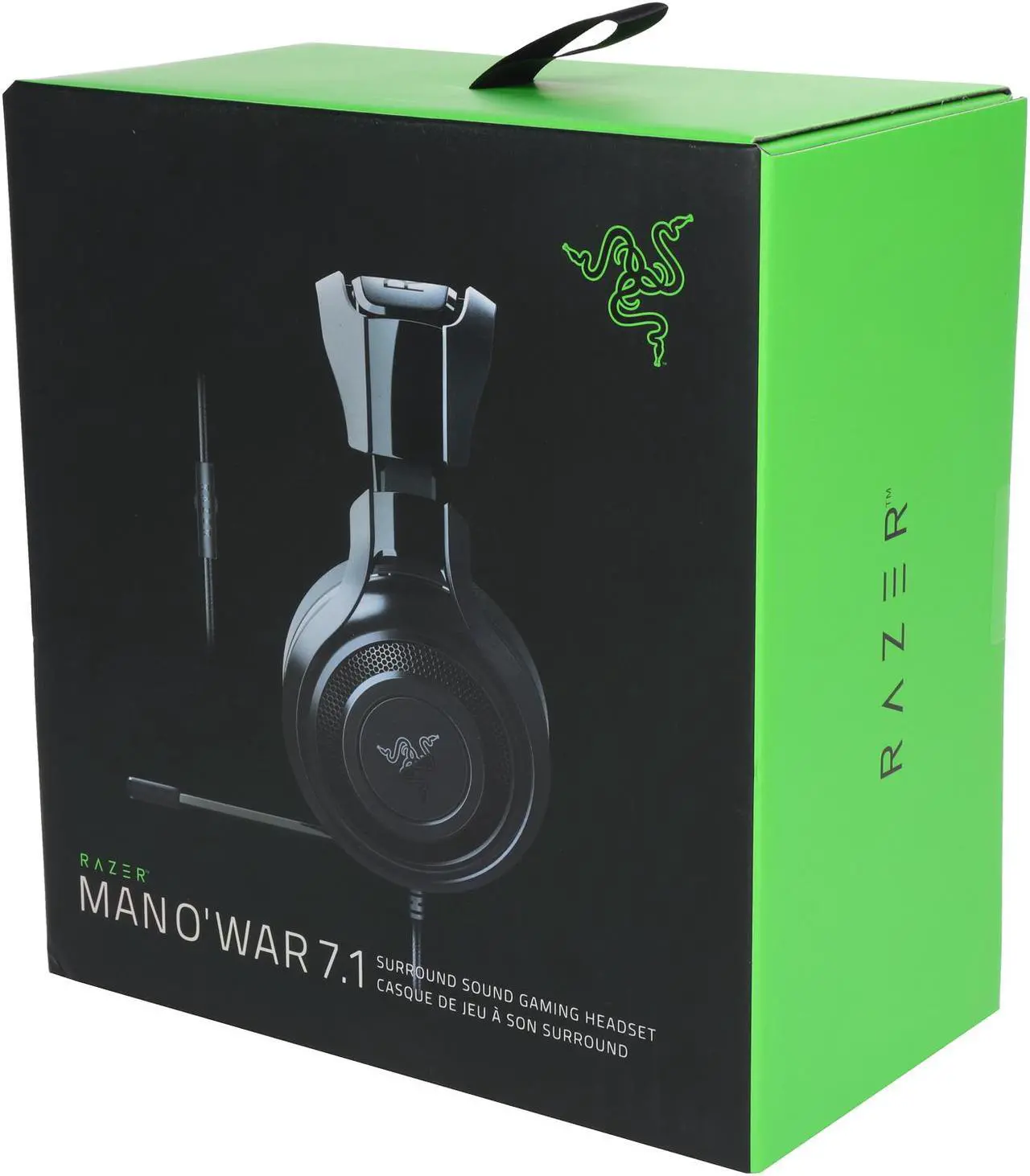 Razer ManO'War 7.1 Surround Sound Gaming Headset Compatible with PC ...