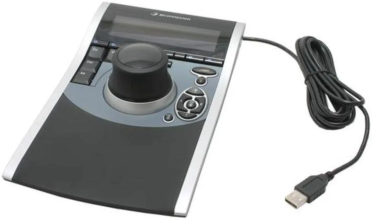 3Dconnexion SpacePilot 133031000 Black/Silver Intelligent Motion ...