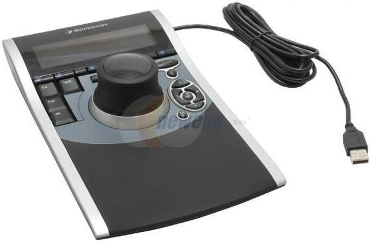 3Dconnexion SpacePilot 133031000 Black/Silver Intelligent Motion ...