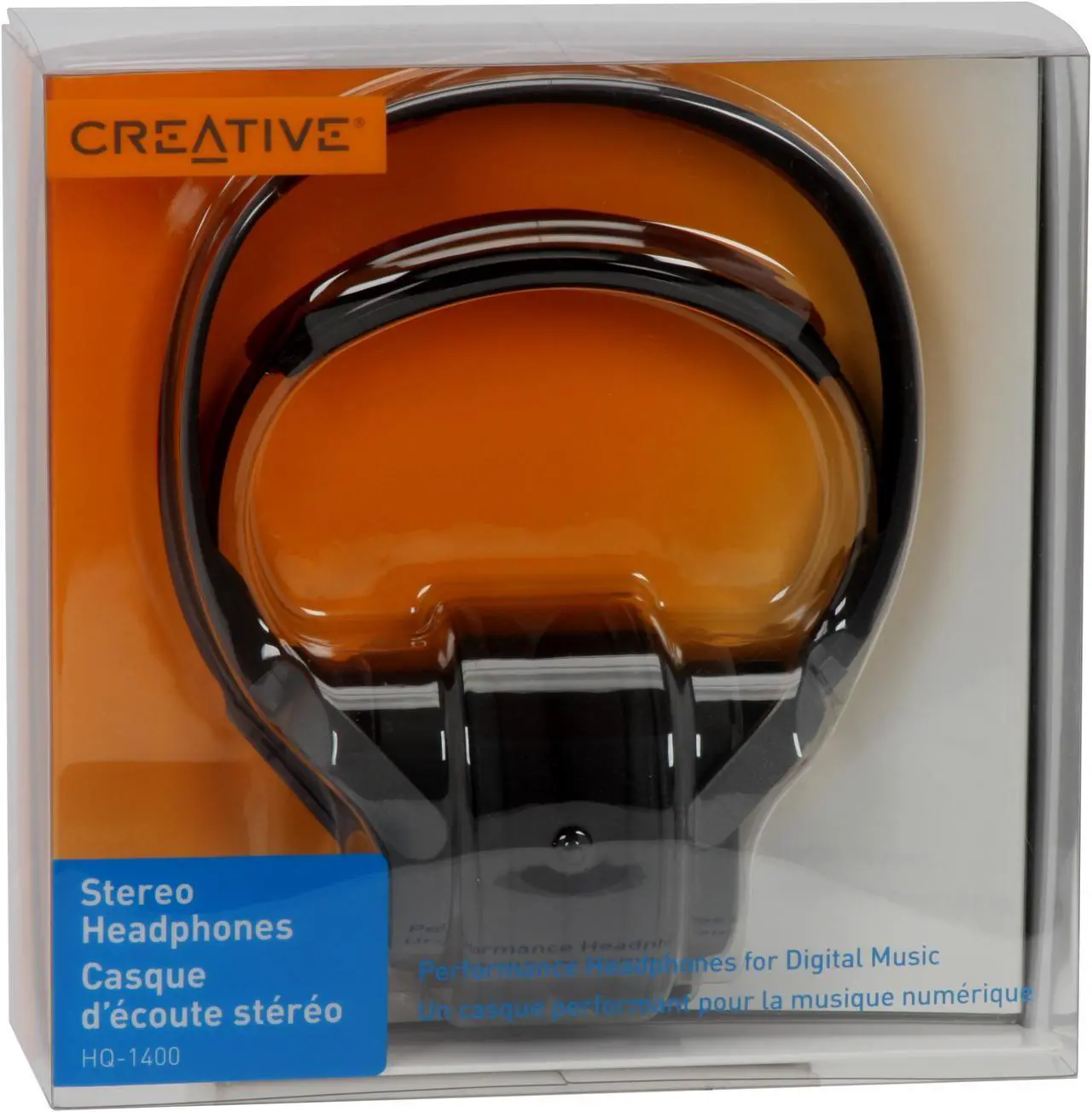 Creative HQ-1400 Circumaural Stereo Headphone - Newegg.com