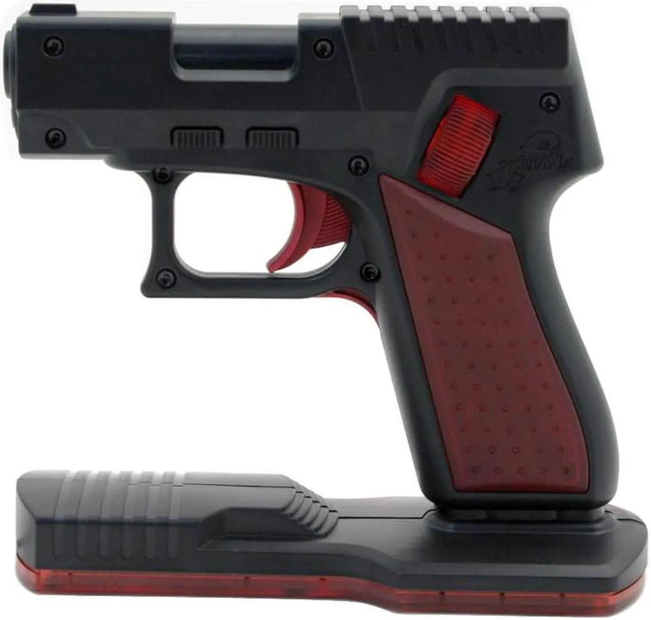 MonsterGecko PistolMouse FPS Black/Red Optical Gaming mouse - Newegg.com