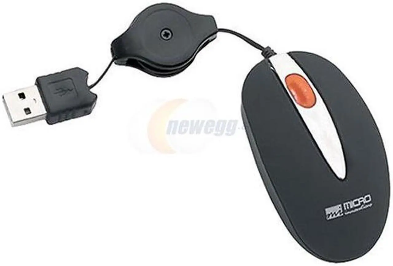 MICRO INNOVATIONS PD905P Wired Optical Travel Mouse - Newegg.com