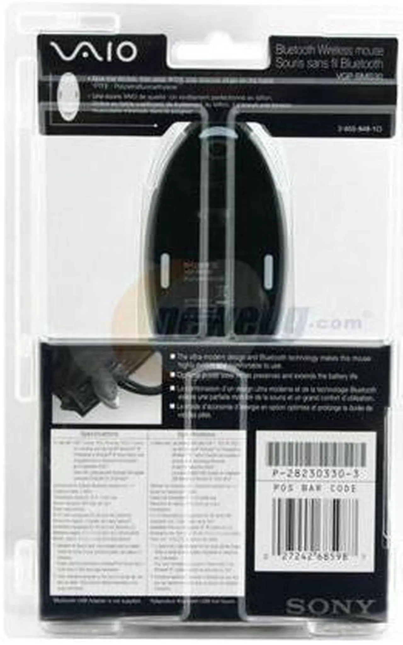 SONY VAIO Bluetooth Wireless Mouse VGP-BMS30 - Newegg.com