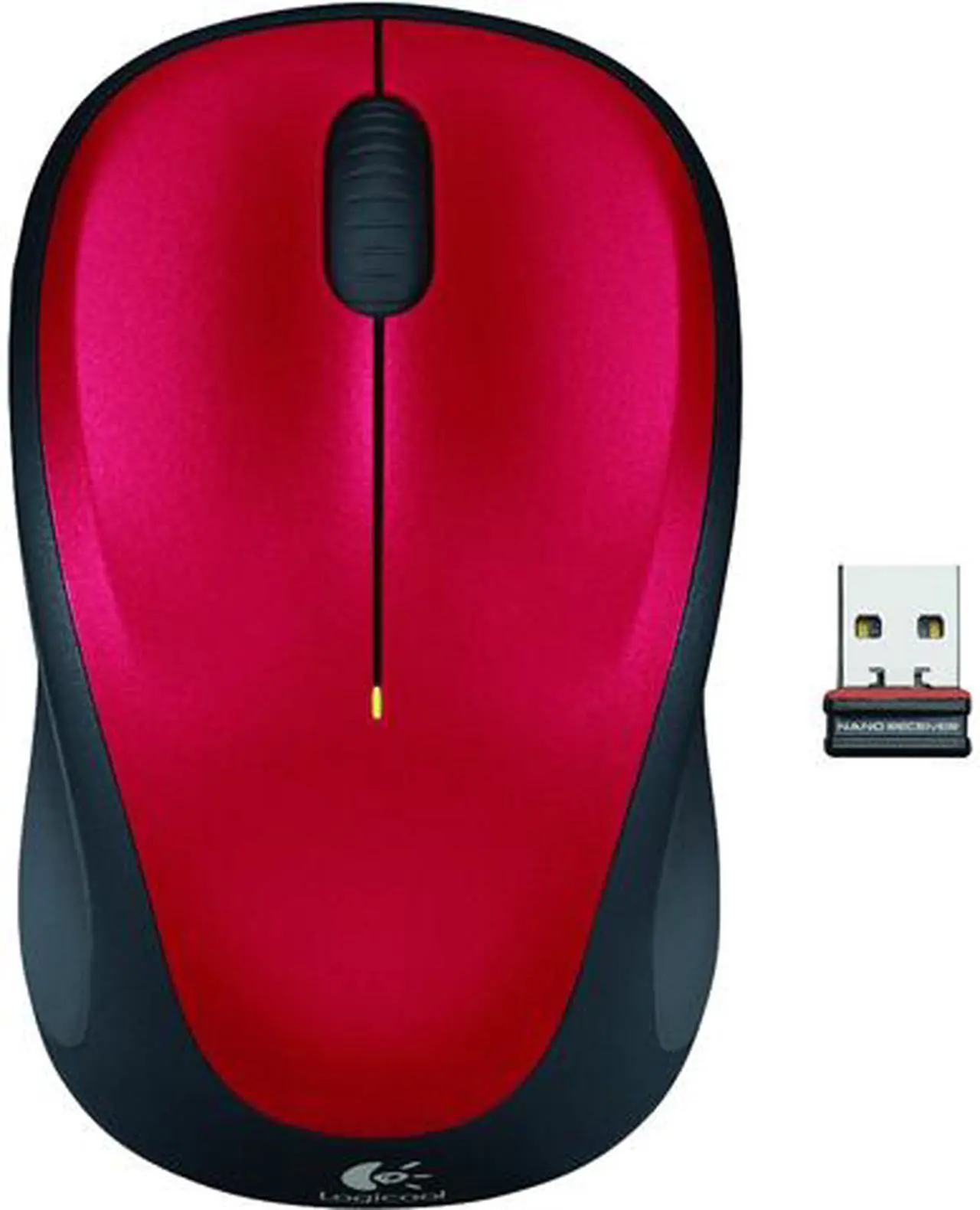 WIRELESS MOUSE M235 RED - Newegg.com