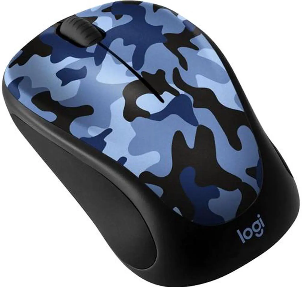 Logitech M317C Wireless Mouse - Blue Camo (910-005668) - Newegg.com