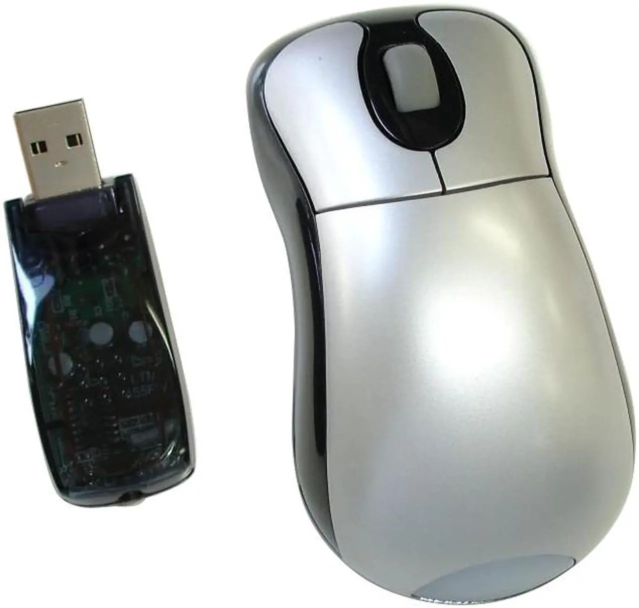 inland 7340 Silver RF Wireless Optical u-Navigator Mouse - Newegg.com