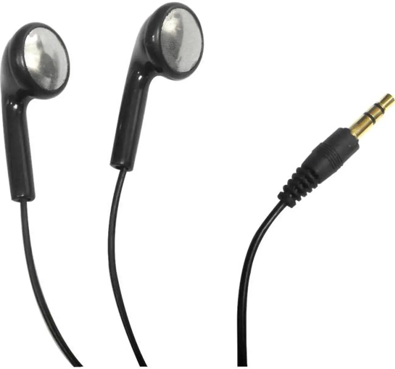 inland Black 88018 Stereo Earbuds - Newegg.com