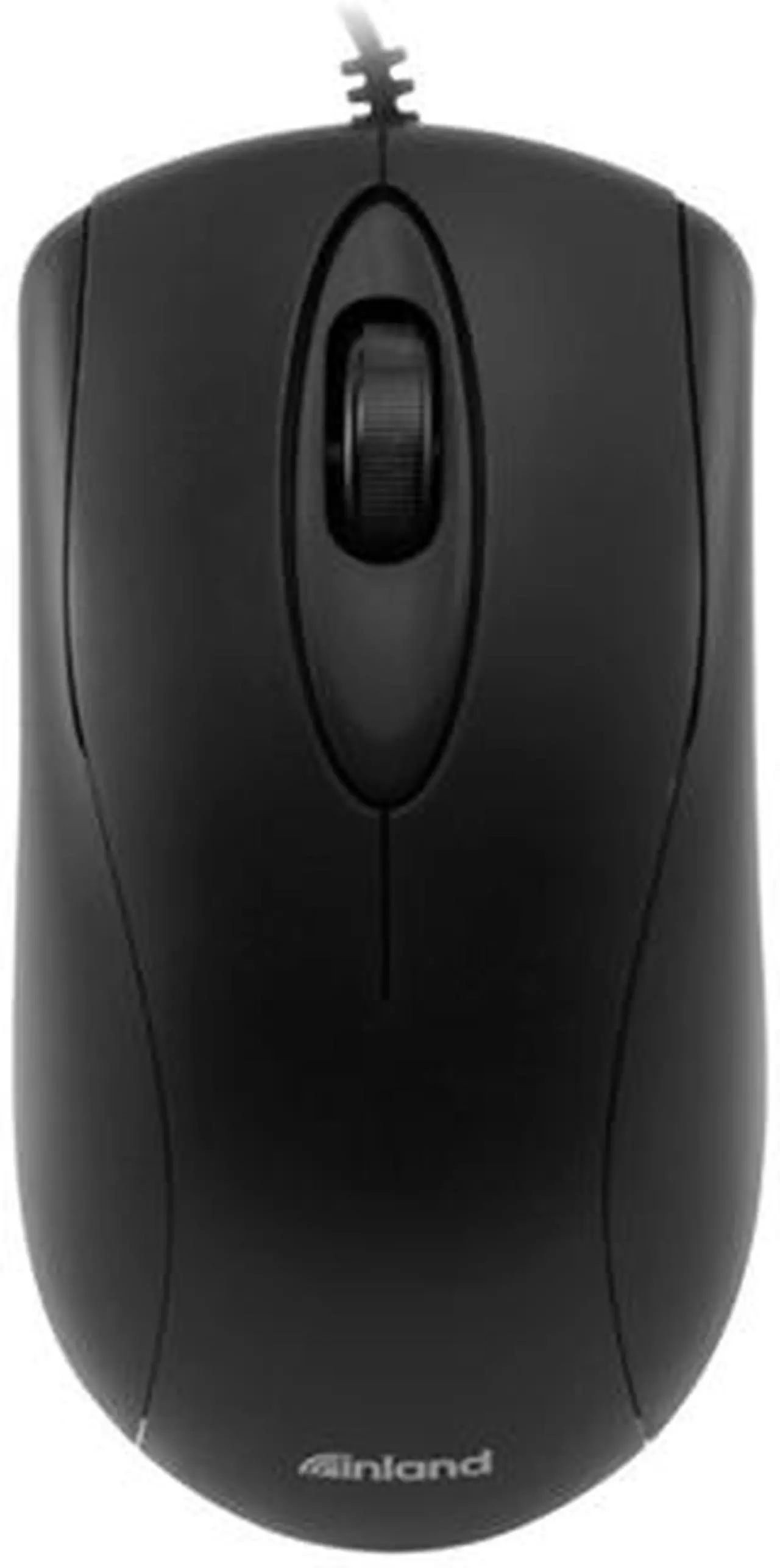inland 07233 Black Wired Optical Mouse - Newegg.ca