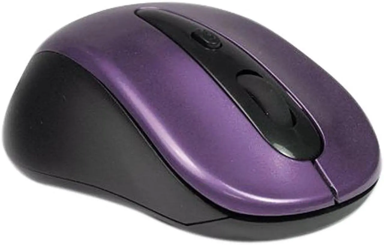 I/OMagic I012M01BPL Purple Bluetooth Wireless Optical Mouse for PC and ...