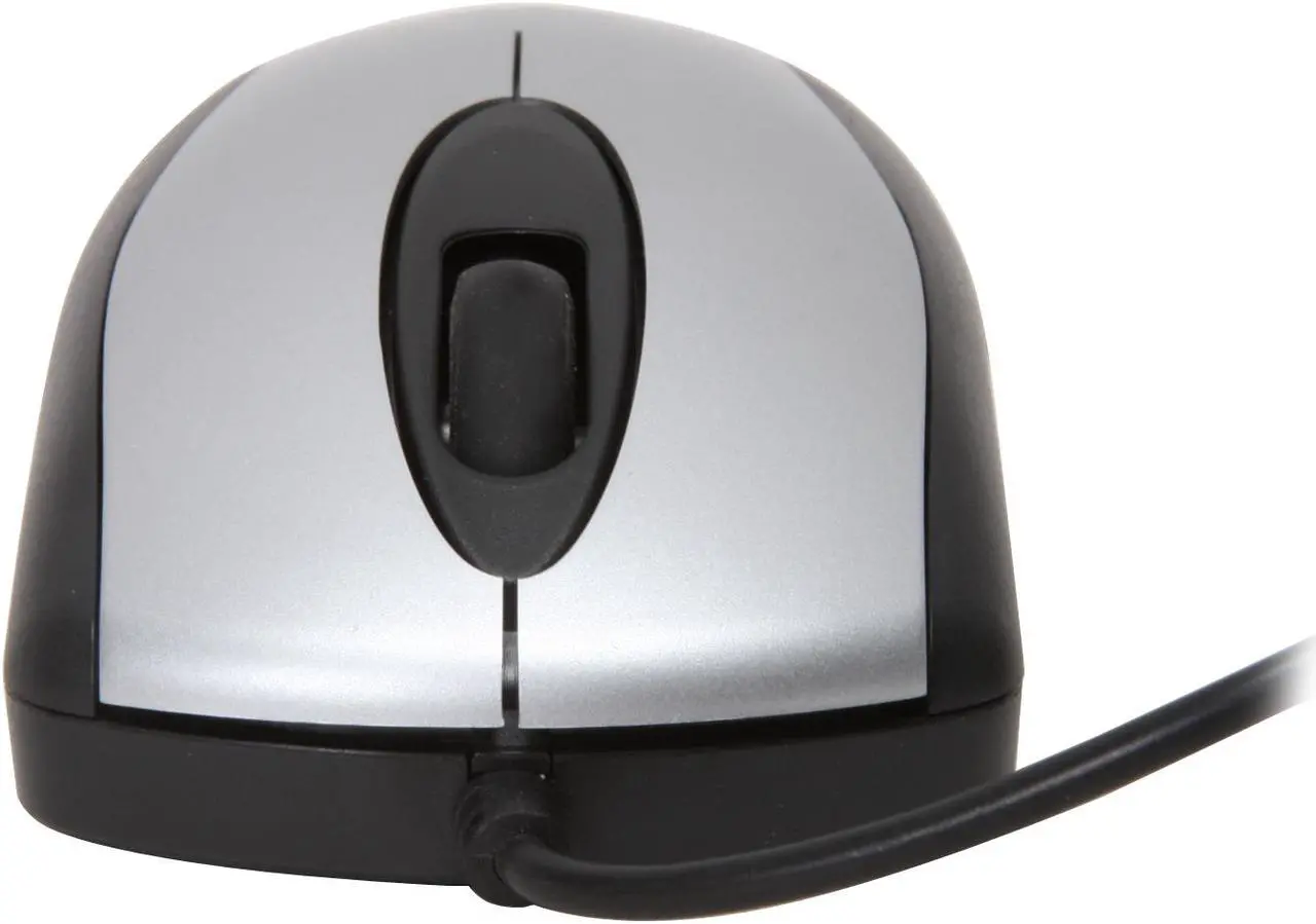 KINGWIN KW-03 Silver/Black Wired Optical Mouse - Newegg.com