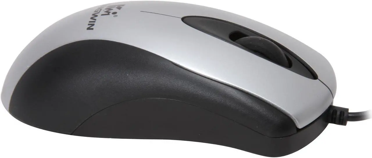 KINGWIN KW-03 Silver/Black Wired Optical Mouse - Newegg.com