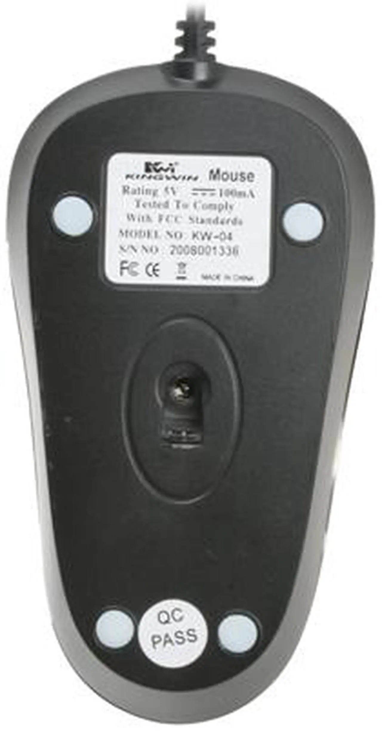 KINGWIN KW-04 Black Wired Optical Mini Mouse - Newegg.com