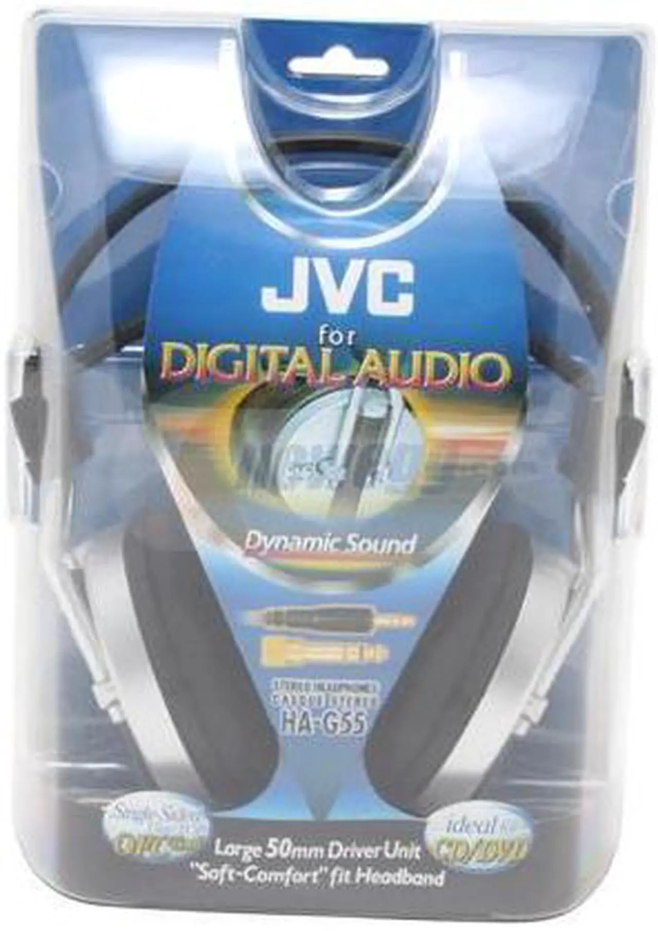 JVC HA-G55 Circumaural Full Size Headphone - Newegg.com