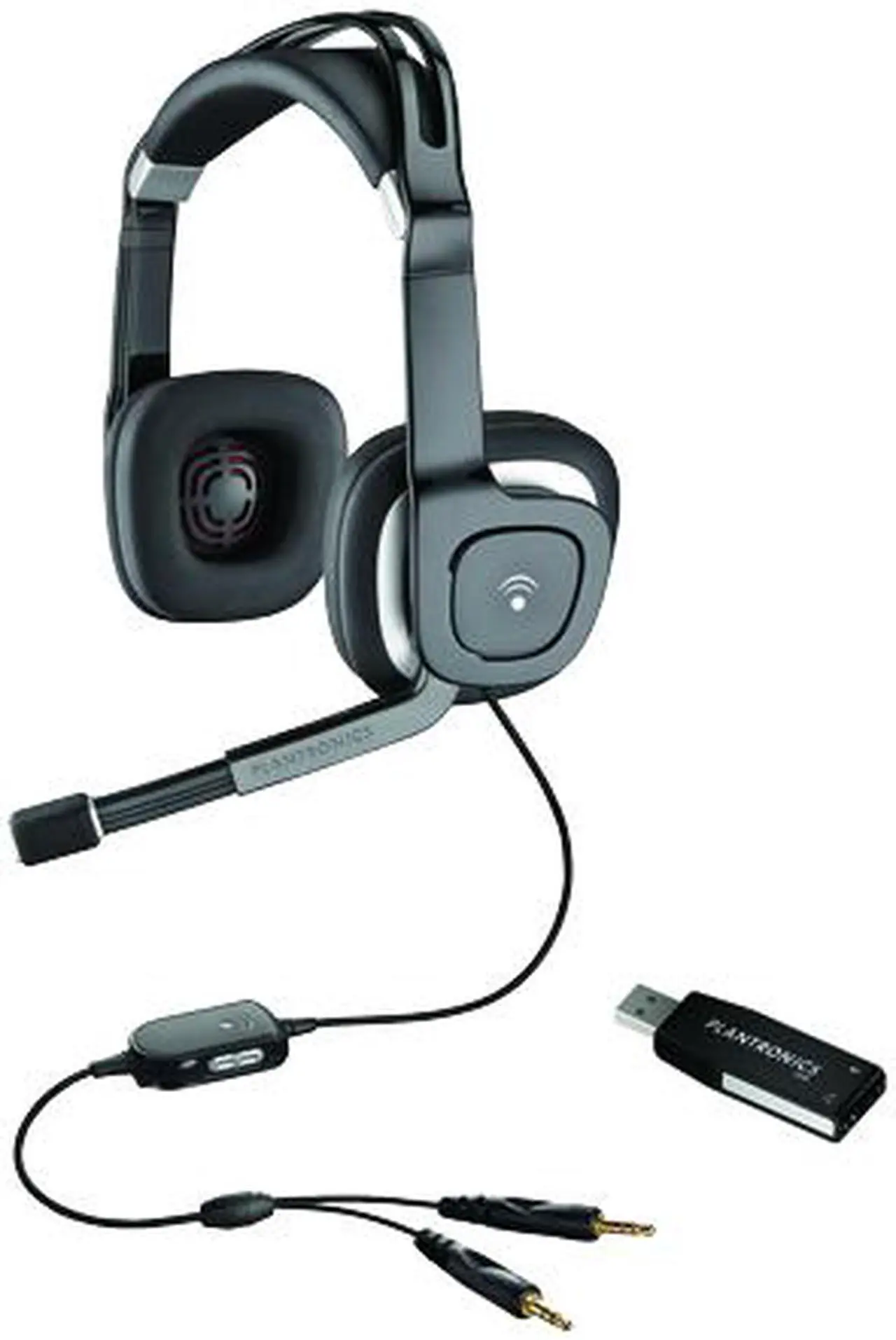 PLANTRONICS .Audio 650 USB Circumaural Multimedia Stereo Headset ...