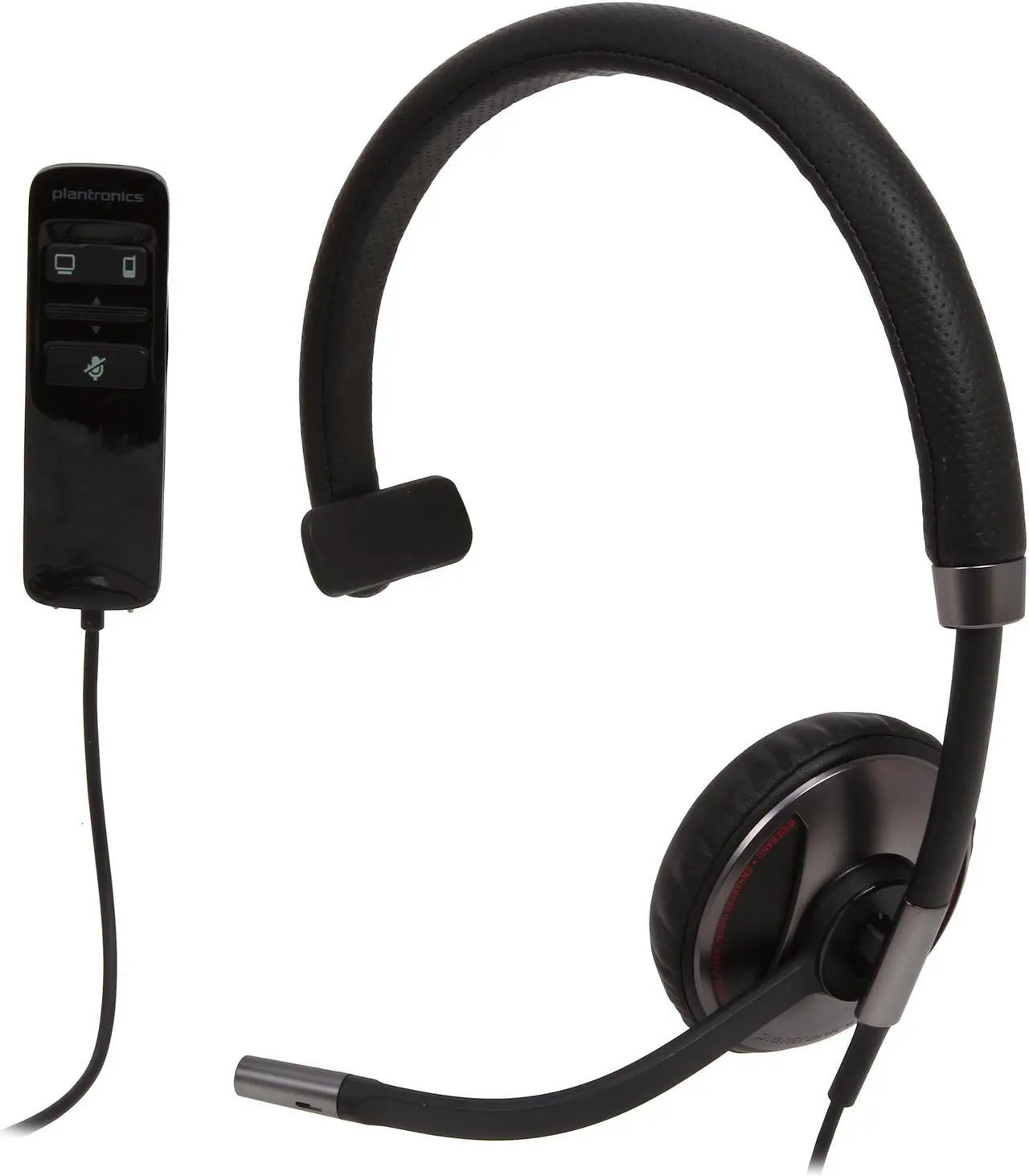 Plantronics Blackwire C710 Over-The-Head Monaural Headset for Unified ...