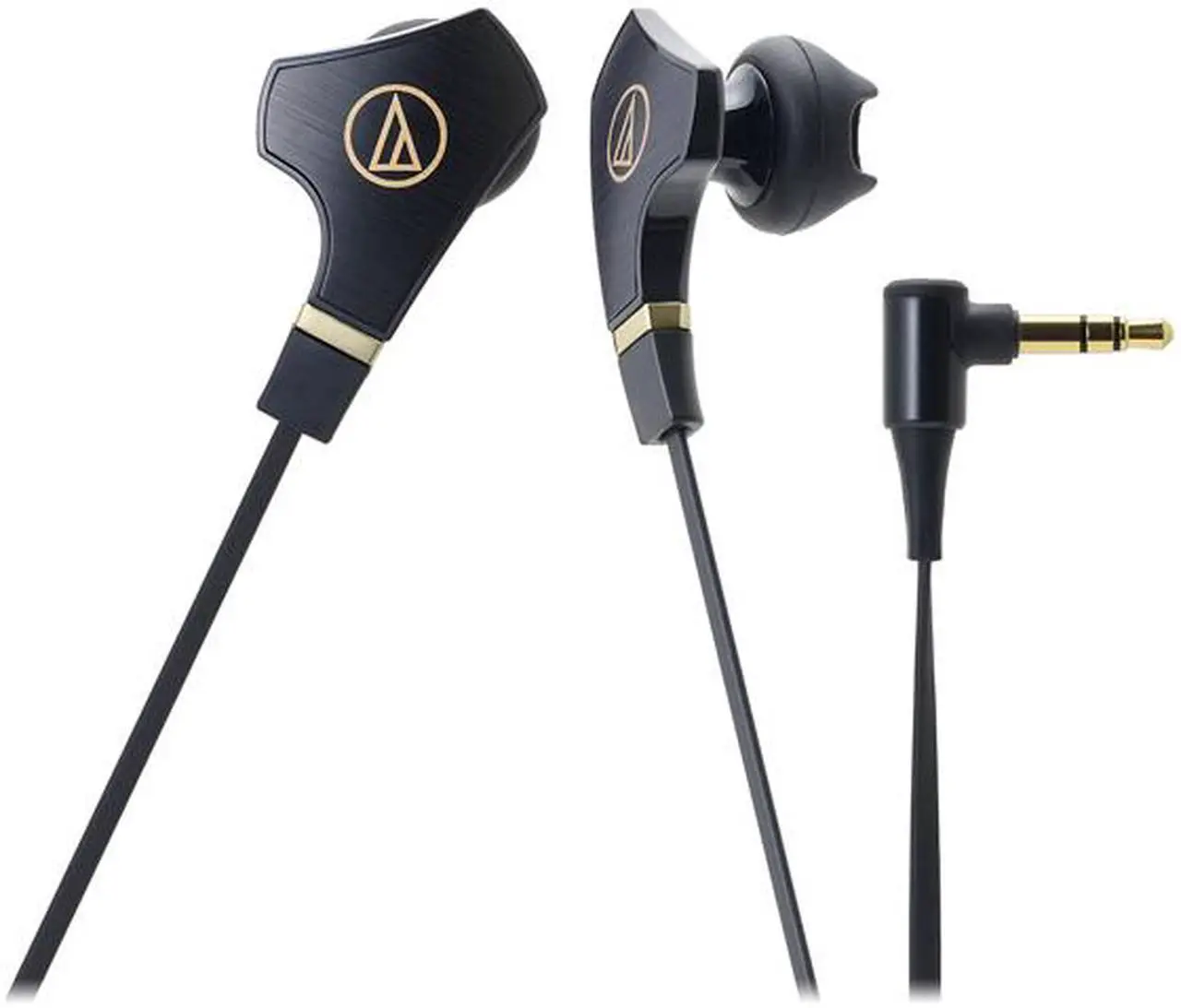 Audio-Technica ATH-CHX7 SonicFuel Hyprid Earbud Headphones - Black ...