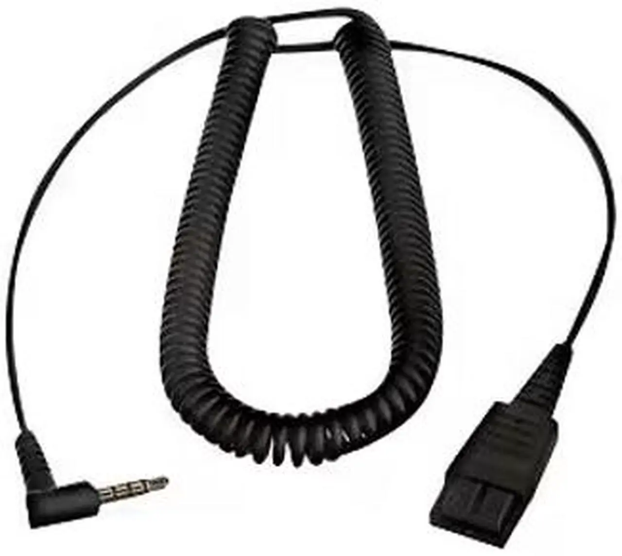 Jabra Cord QD to 3.5 mm Jack coiled - 8800-01-102 - Newegg.com