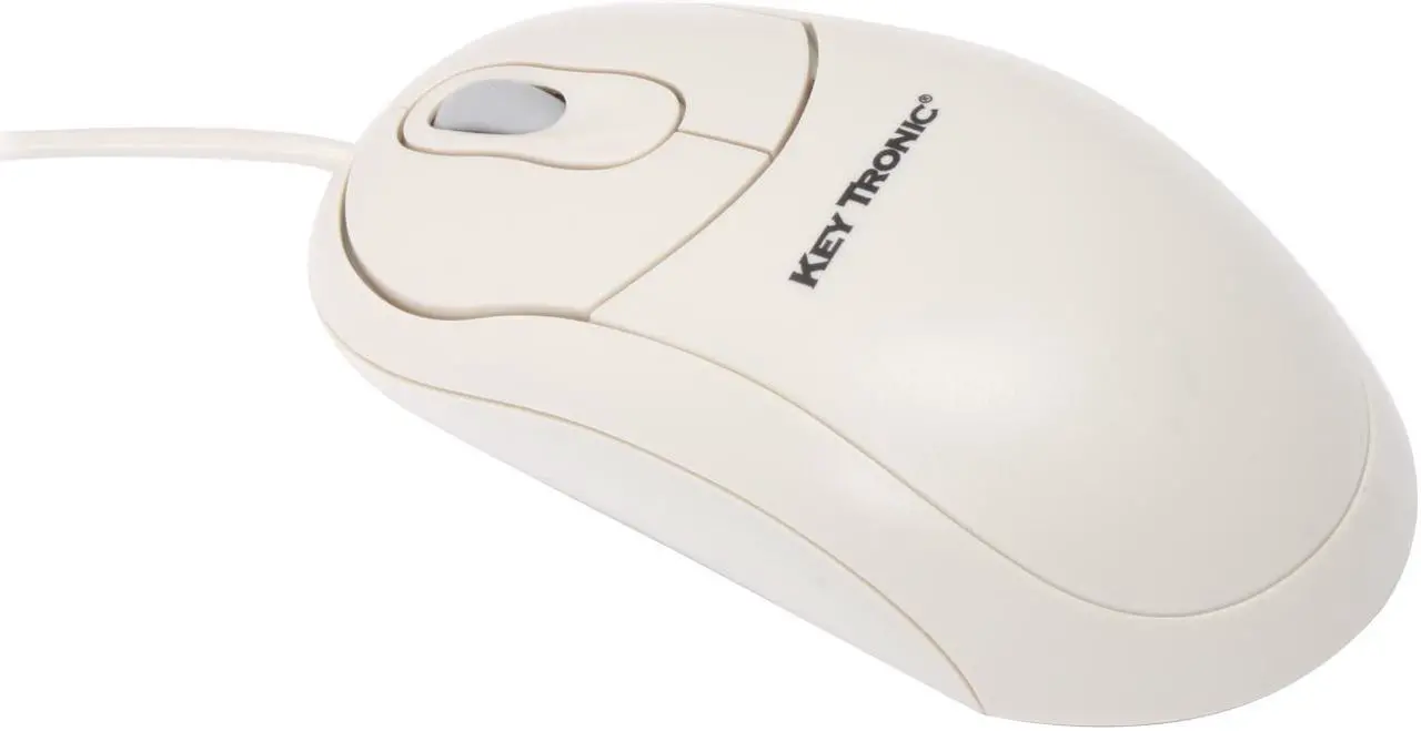 KEY TRONIC 2MOUSEU1L Beige Wired Optical Mouse - Newegg.com