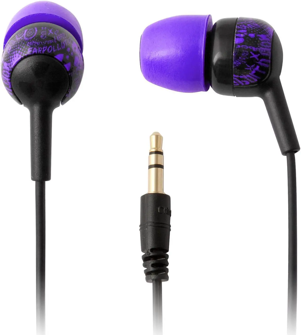 Ifrogz EarPollution Crew EP-CG-GRAPE Canal Headphone (Grape) - Newegg.com