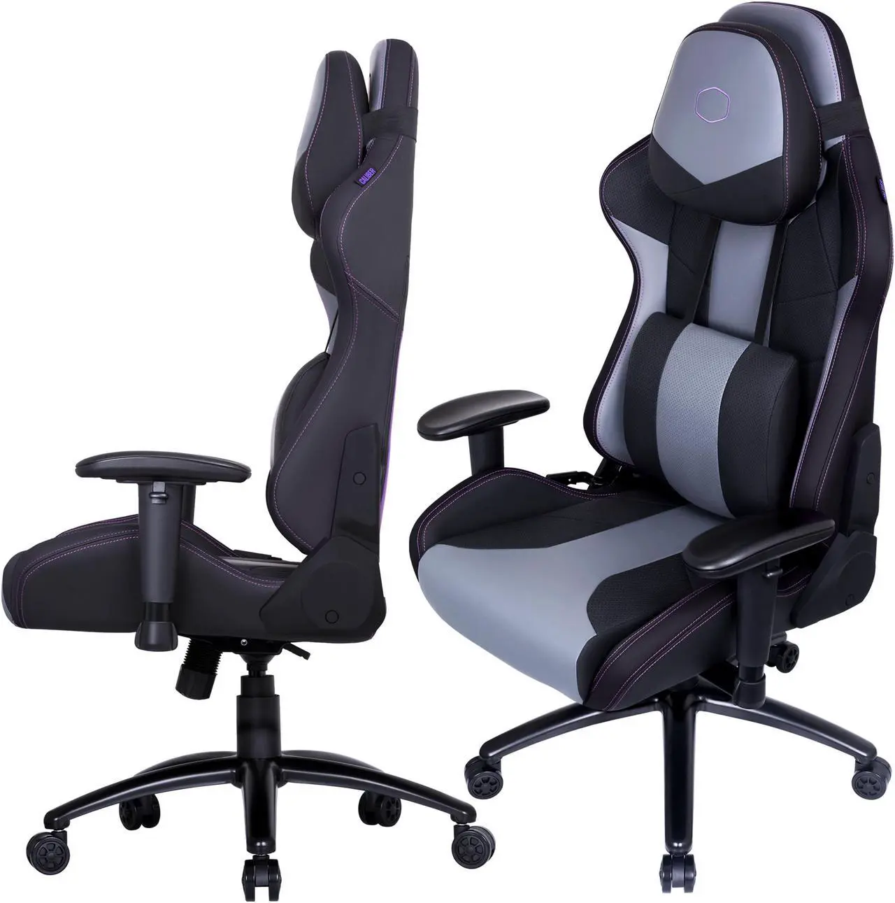 Cooler Master Caliber R3 Gaming Chair Black Ergonomic 360° Swivel, 180 ...