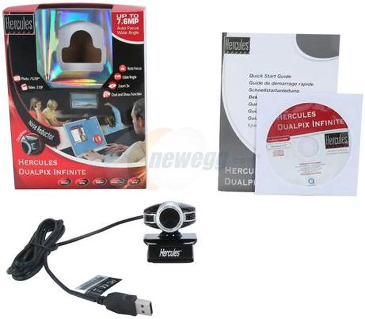 Hercules Dualpix Infinite 2 M Effective Pixels 30 fps USB WebCam ...