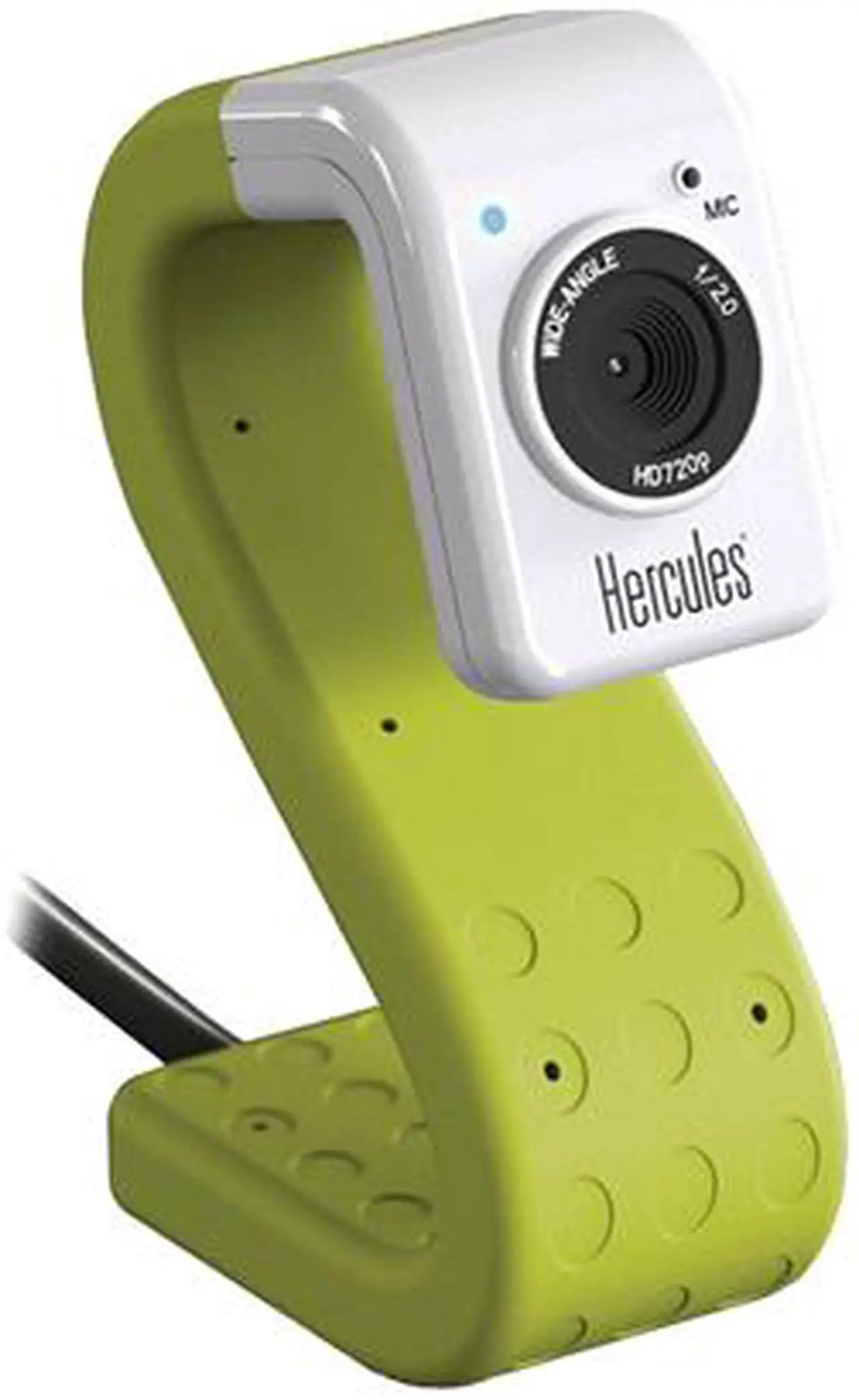 Hercules 4780733 HD Twist Green Mini Webcam - Newegg.com