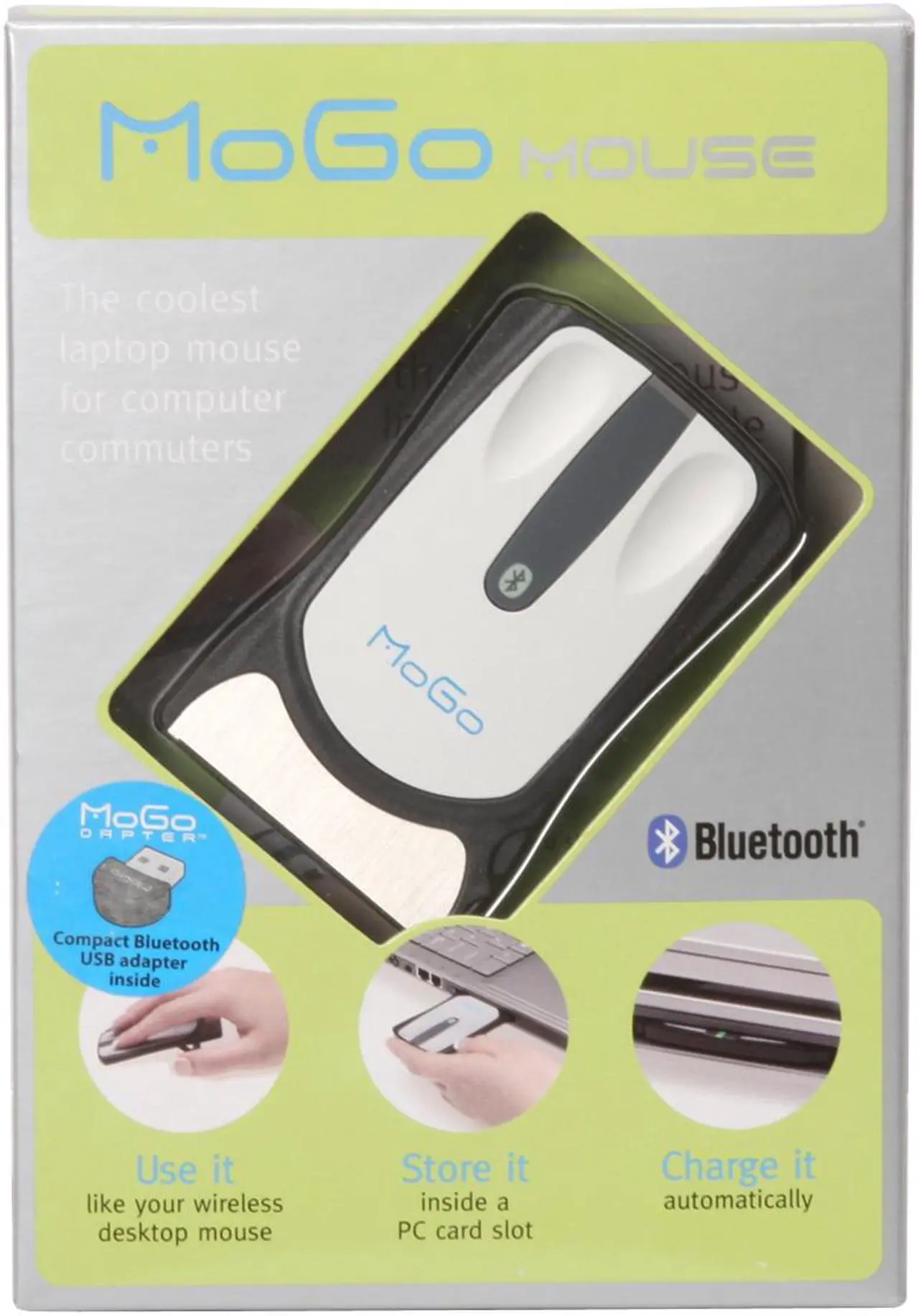 MoGo MG100-0113 2-Tone Bluetooth Wireless Mouse BT Bundle with Micro ...