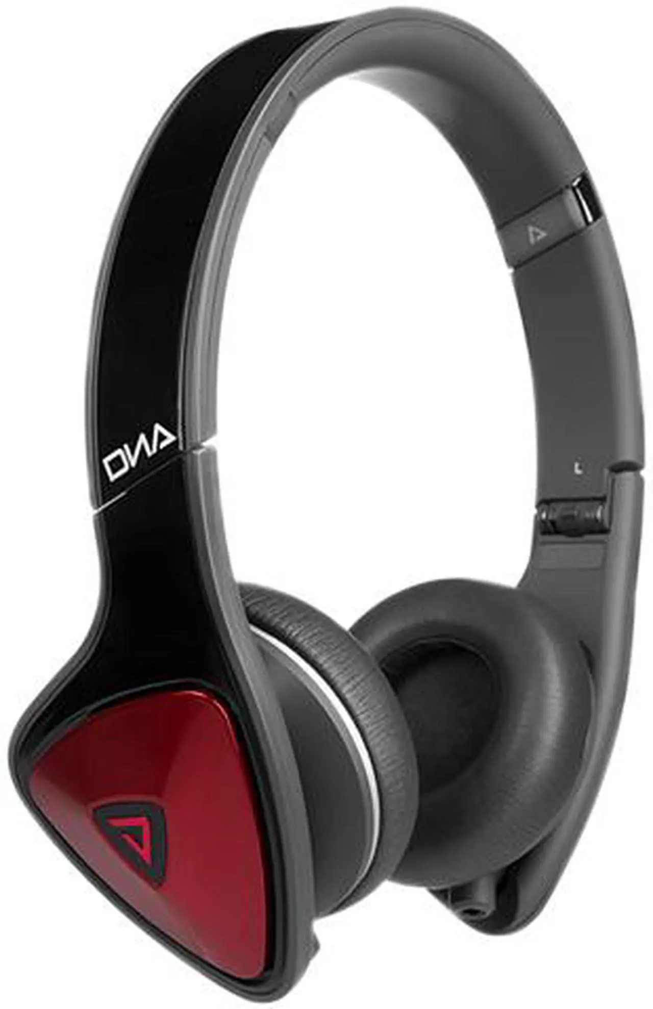 Monster DNA On-Ear Headphones - Black & Red - Newegg.com