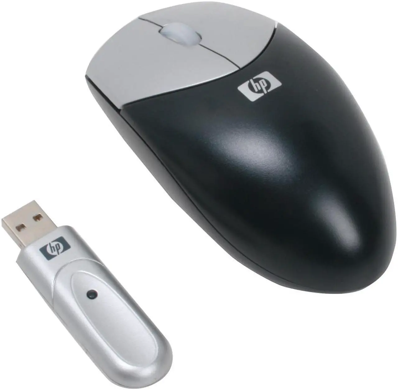 HP GM323AA Silver/Black Wireless Optical Mouse - Newegg.com