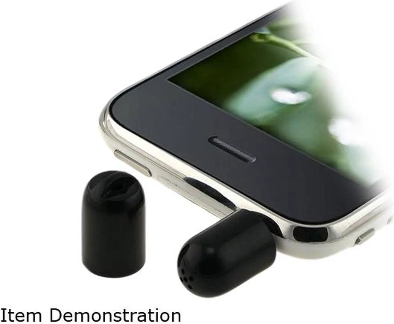 INSTEN Black 730612 Earbud Black Earphone Headset + Black Mini ...