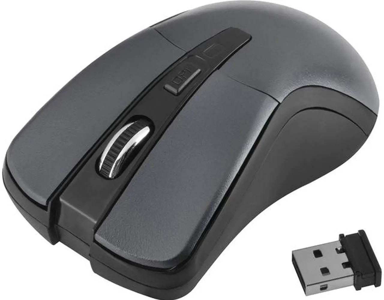 Insten 2018520 Gray RF Wireless Optical Mouse - Newegg.com