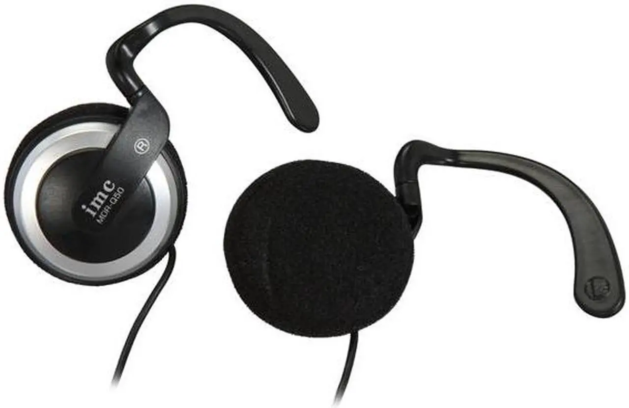 IMC Q50 Circumaural Black Stereo Headset with Build-in Microphone ...