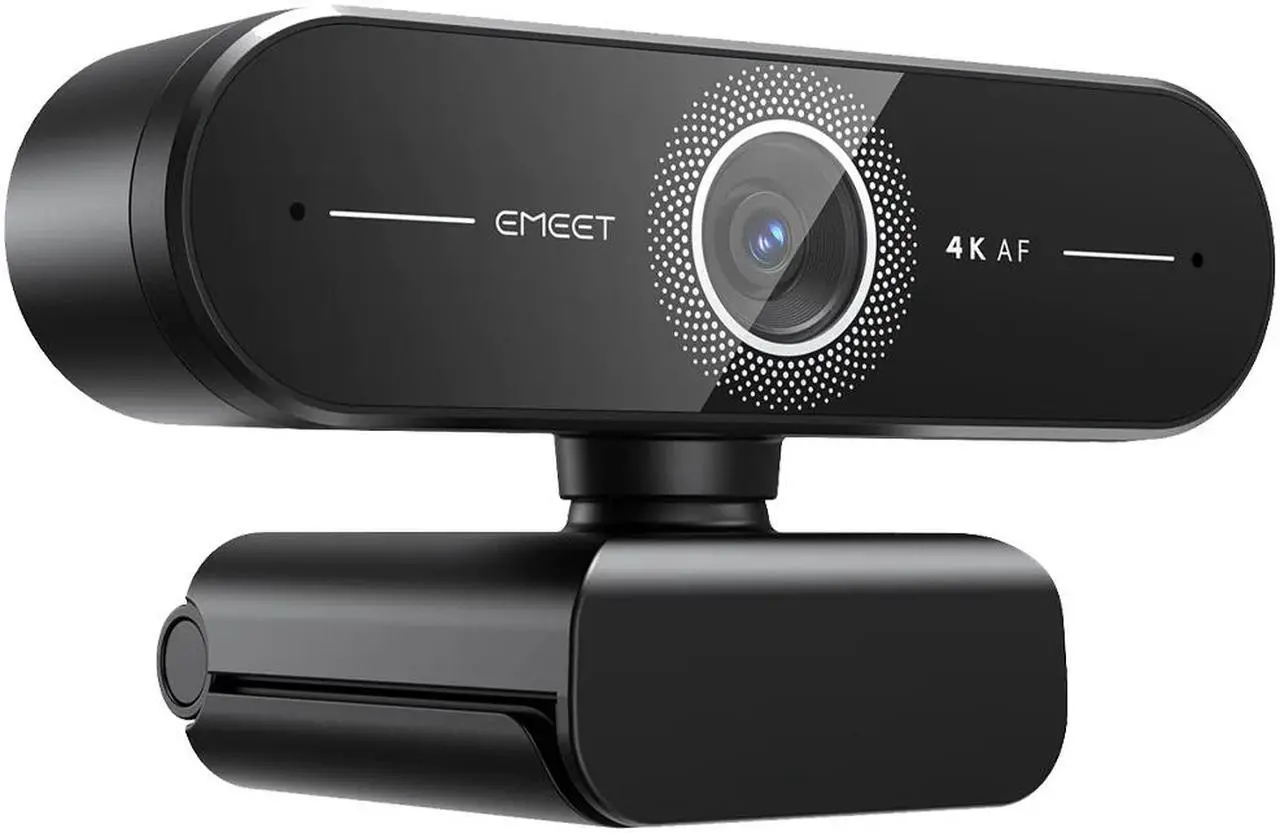 eMeet SmartCam C60E Ultra HD 4K/2K/1080P Webcam with Auto Focus - Black ...