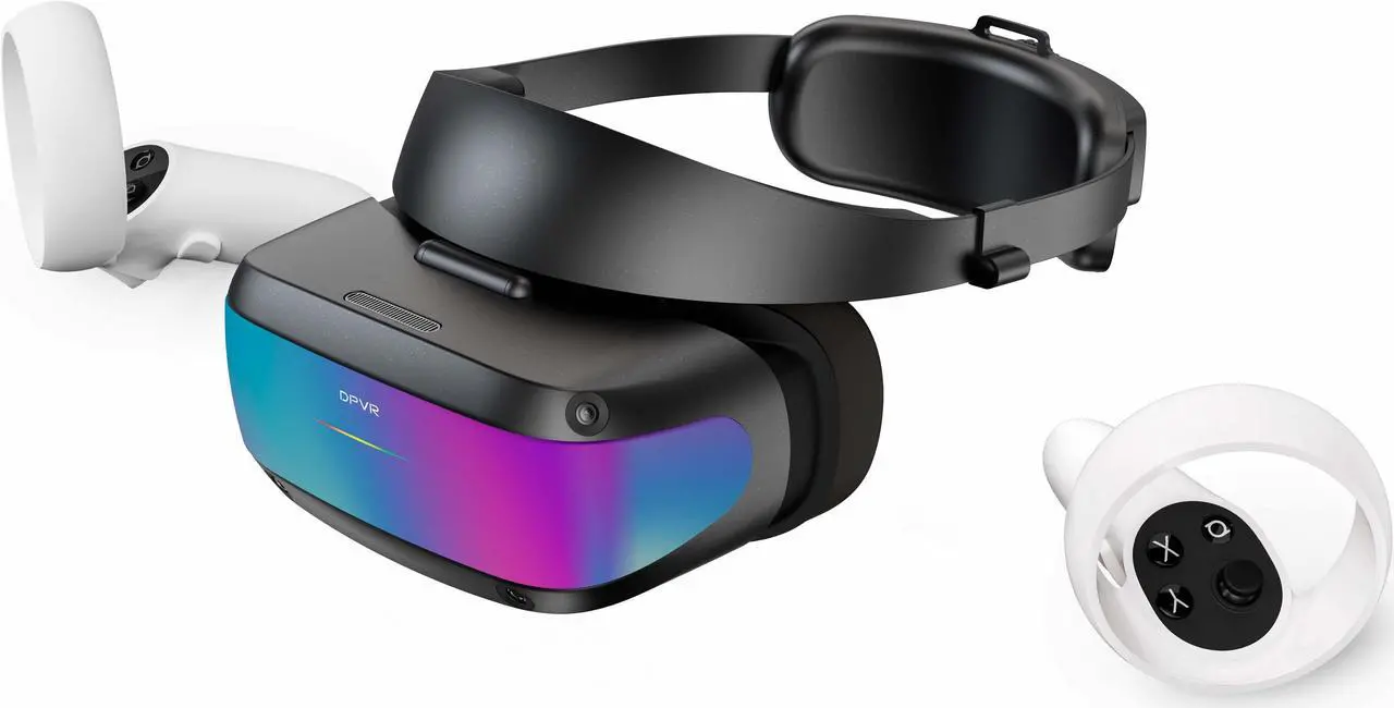 DPVR E4 (Black) PCVR PC Gaming - 120hz Refresh Rate - Inside out ...