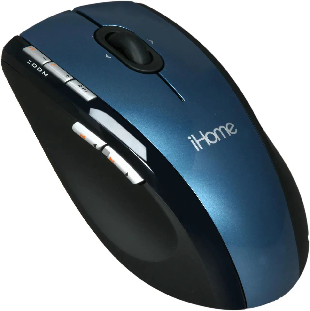 Open Box: iHome IH-M136ZN Blue 2.4 GHz Wireless Laser Mouse Pro ...