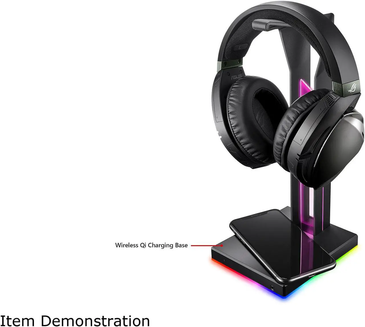 ASUS ROG THRONE QI/US/AS Gaming Headset Stand - Newegg.com