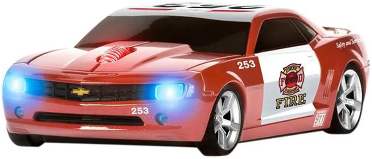 Road Mice RM-10CHCCFXP Red RF Wireless Optical Chevrolet Camaro Mouse ...