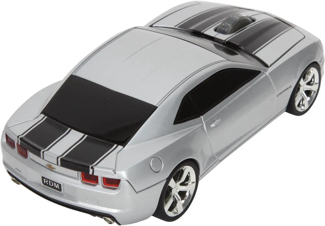 Road Mice Camaro HP-11CHCCSXK Silver/Black RF Wireless Optical Mouse ...