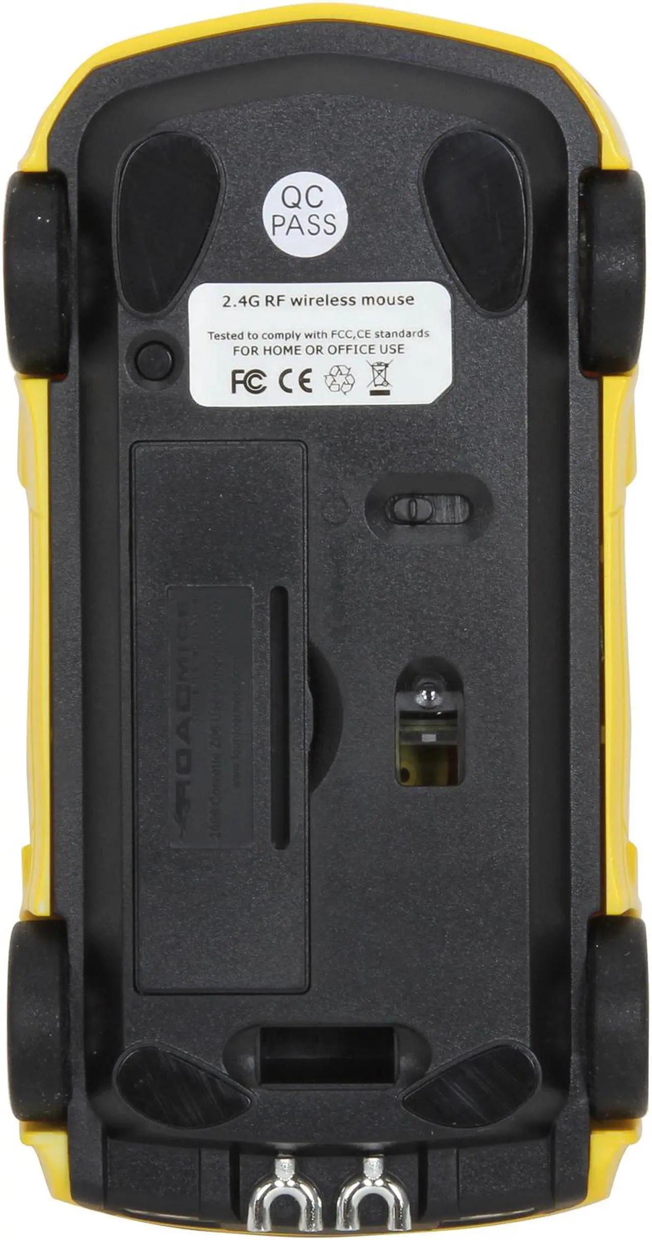 Road Mice Corvette HP-11CHCZYXA Yellow RF Wireless Optical Mouse ...