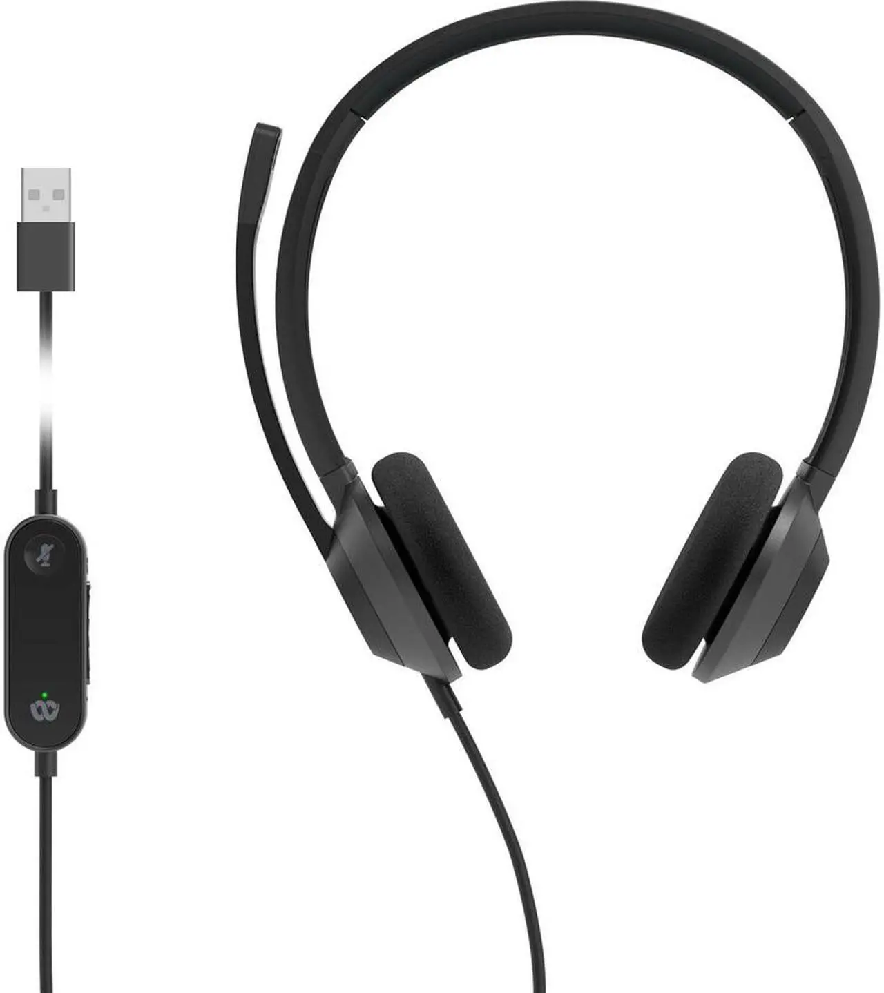 Cisco 322 Stereo Headset - USB Type A - On-ear - Binaural - Supra-aural ...