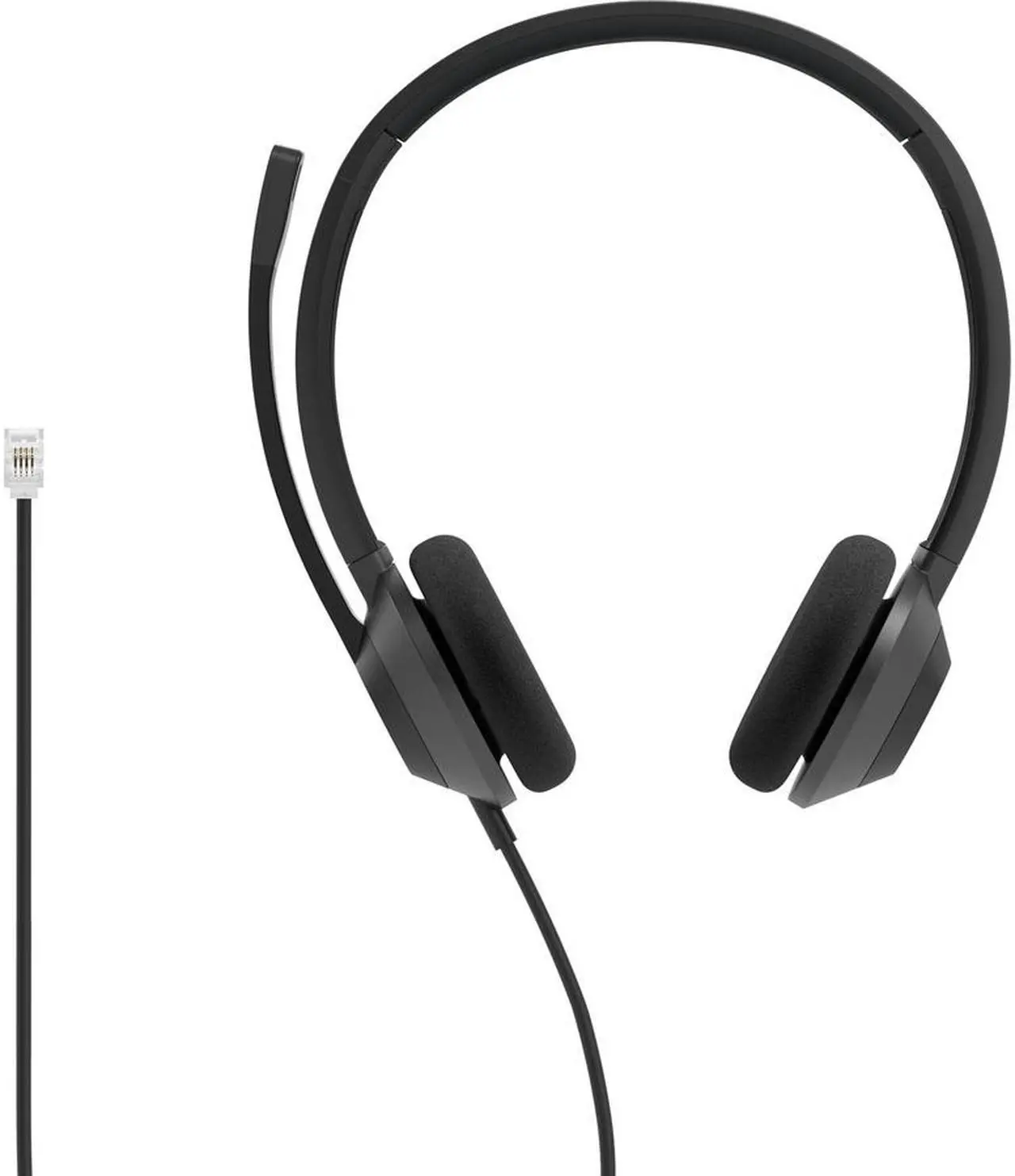 Cisco 322 Wired Headset - Dual On-Ear - Binaural - 6.56ft Cable - Noise ...