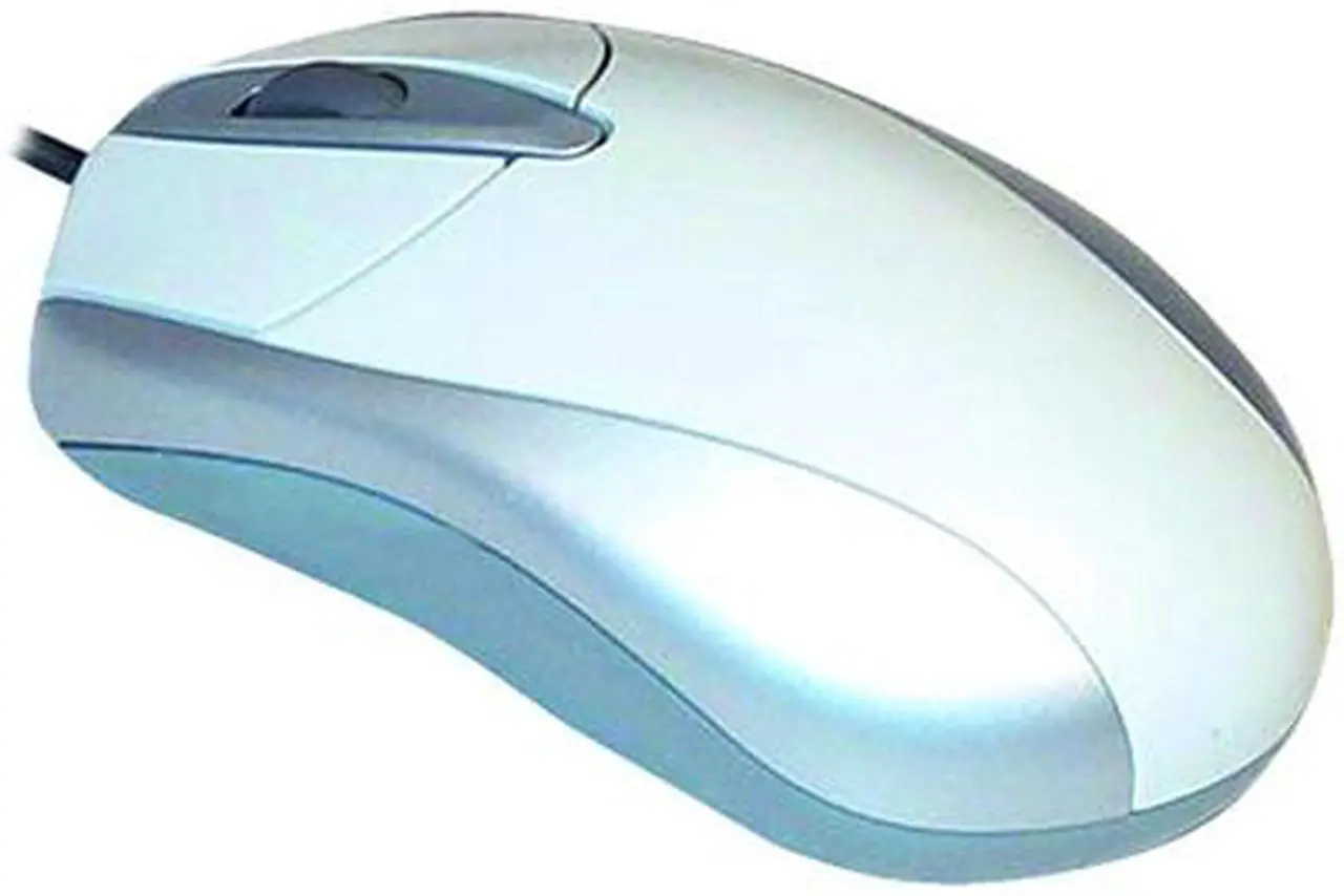 GE 97986 White Wired Optical Mouse - Newegg.com