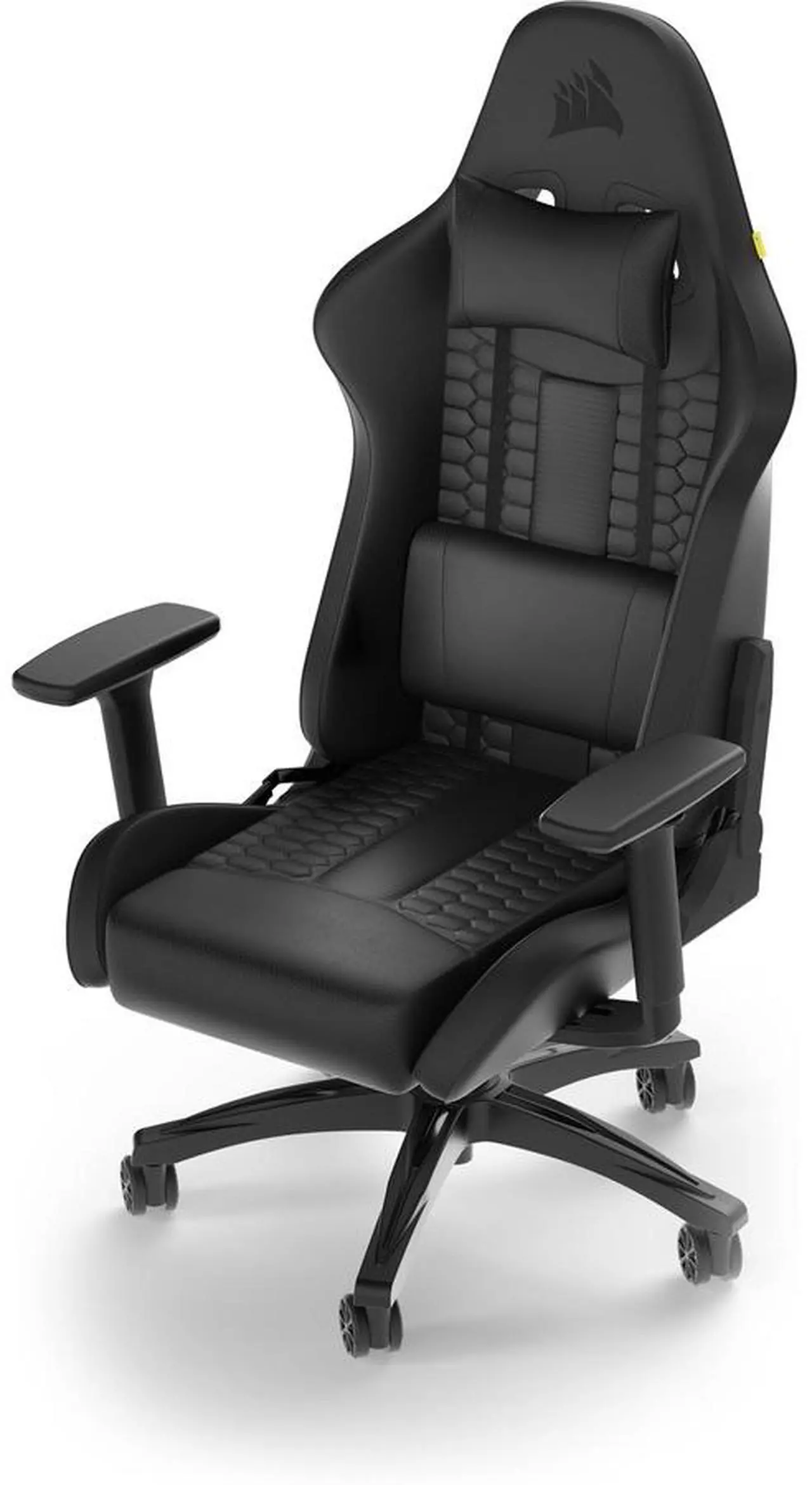 Corsair TC100 RELAXED Gaming Chair (Leatherette Black) - Newegg.com
