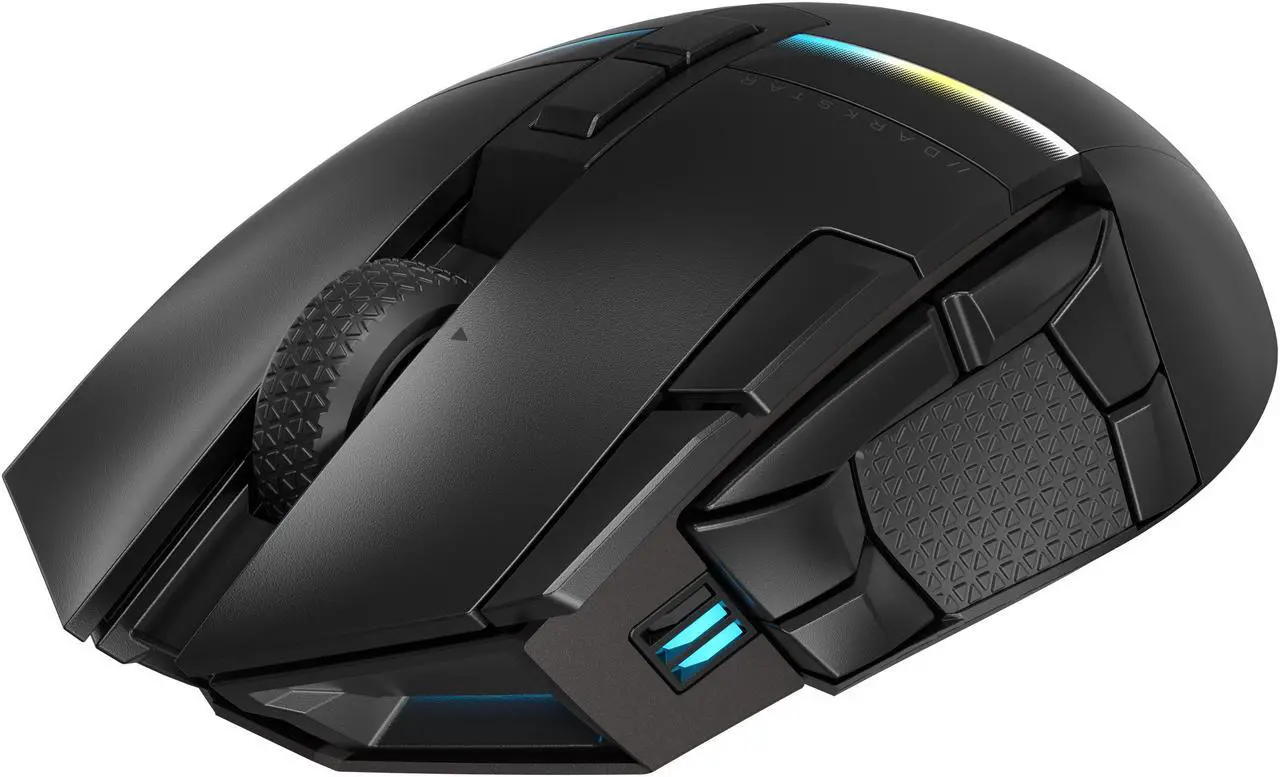 Corsair DARKSTAR RGB Wireless Gaming Mouse for MMO, MOBA - 26,000 DPI ...