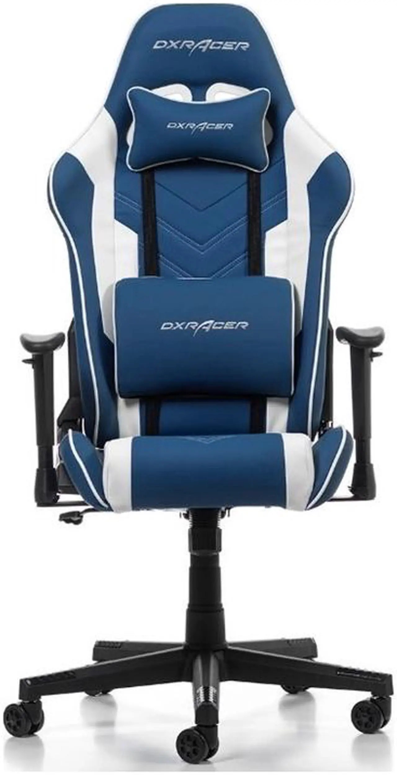 DXRacer GC-P132-BW-F2-158 Prince Gaming Chair - Blue and White - Newegg.ca