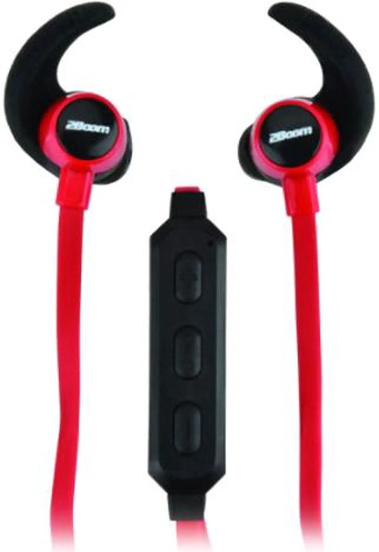 2Boom Red EPBT680R Transcend Bluetooth Wingtip Sports Earbuds - Newegg.com