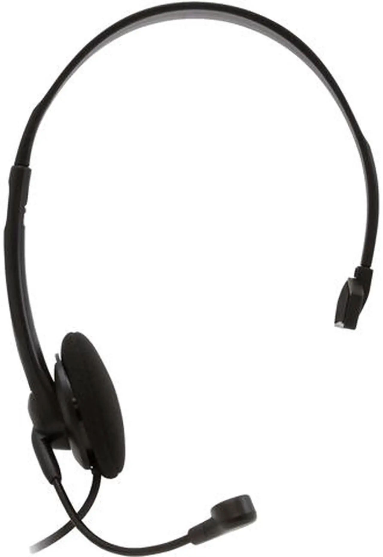 FileMate 3FMH2101BK-R H2101 Mono Headset with Microphone with Splitter ...