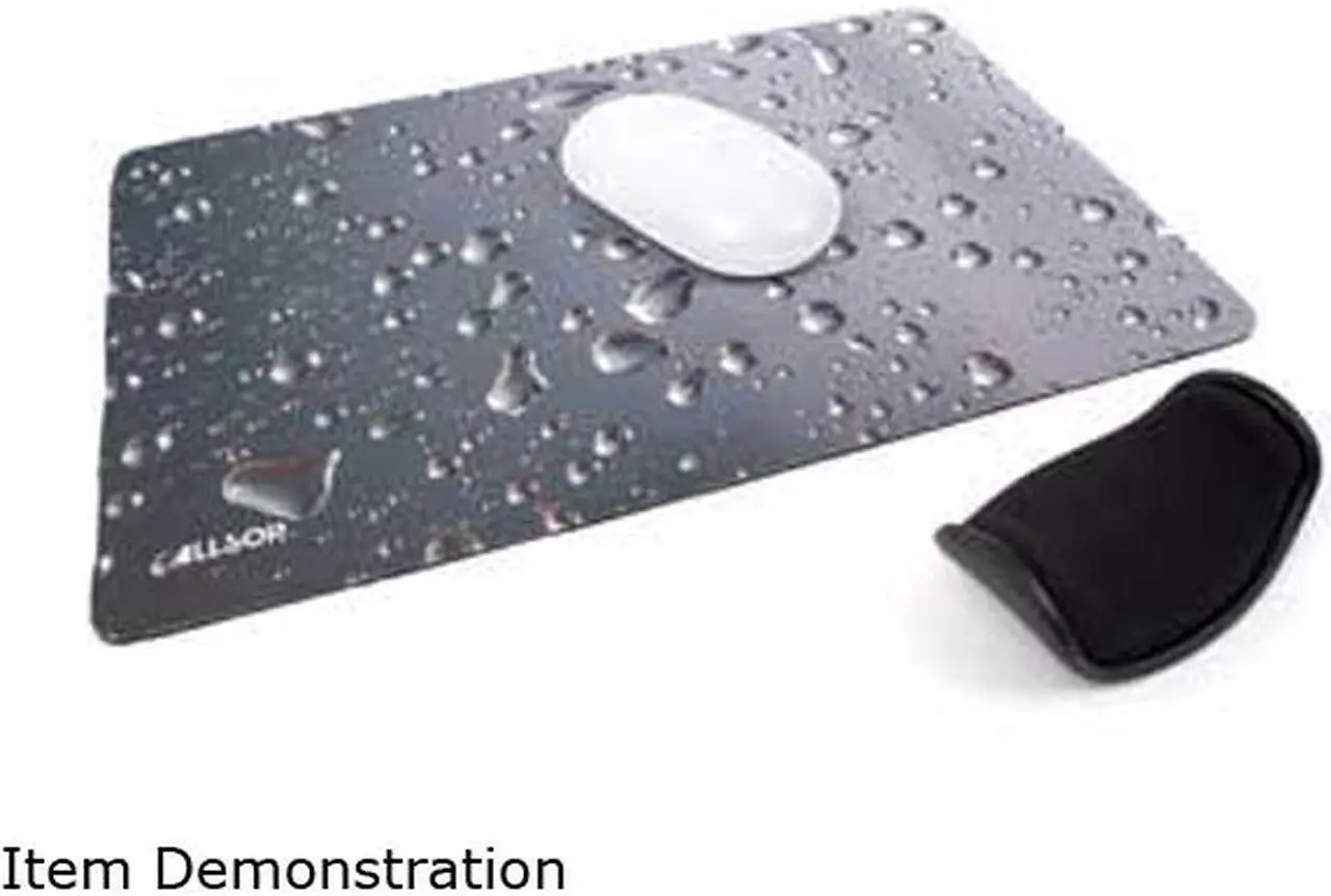 Allsop 29648 Widescreen Metallic Raindrop Mouse Pad - Newegg.com