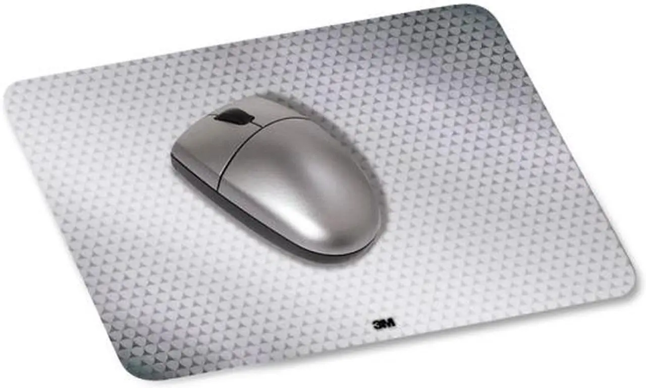 3M Precise Mouse Pad with Repositionable Adhesive Backing and Battery ...